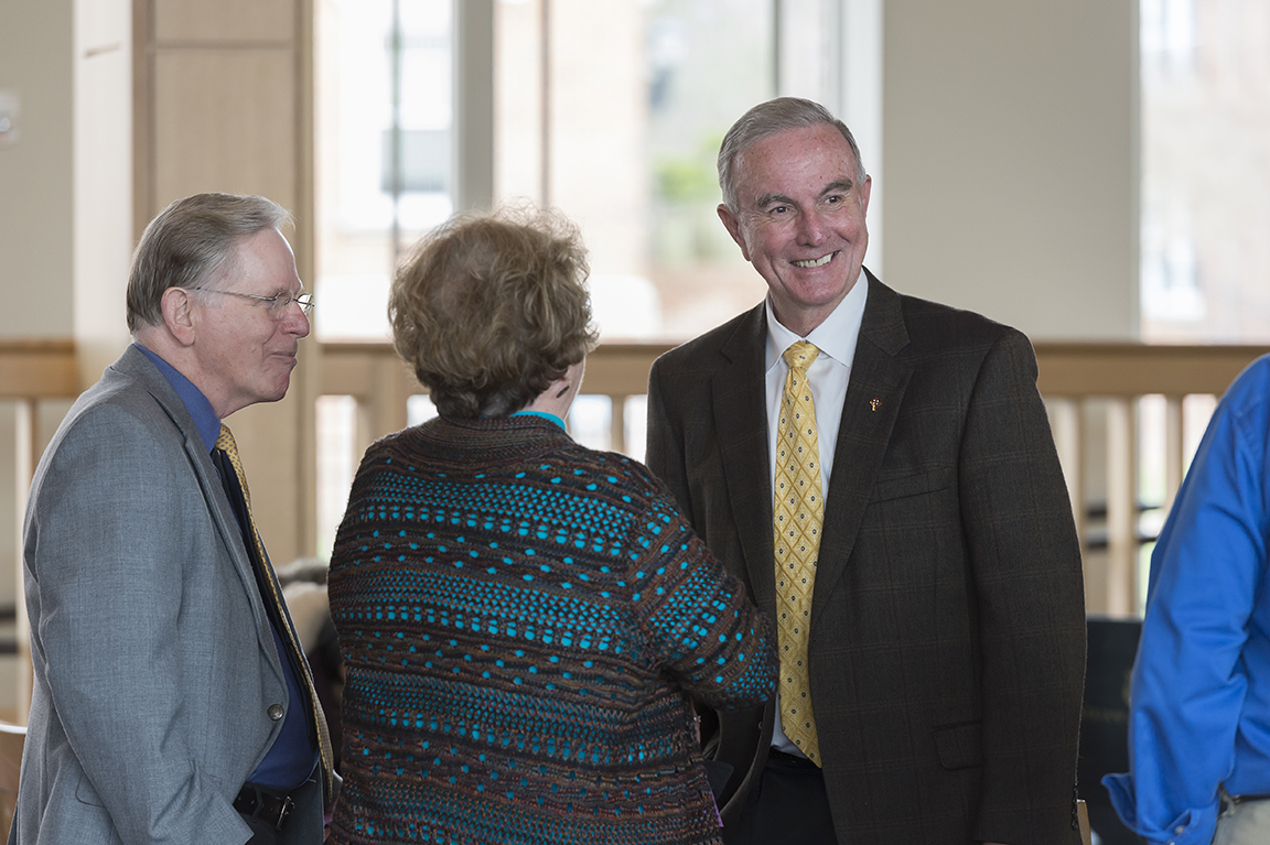 Campbell Divinity and alumni celebrate founding dean Michael G. Cogdill ...
