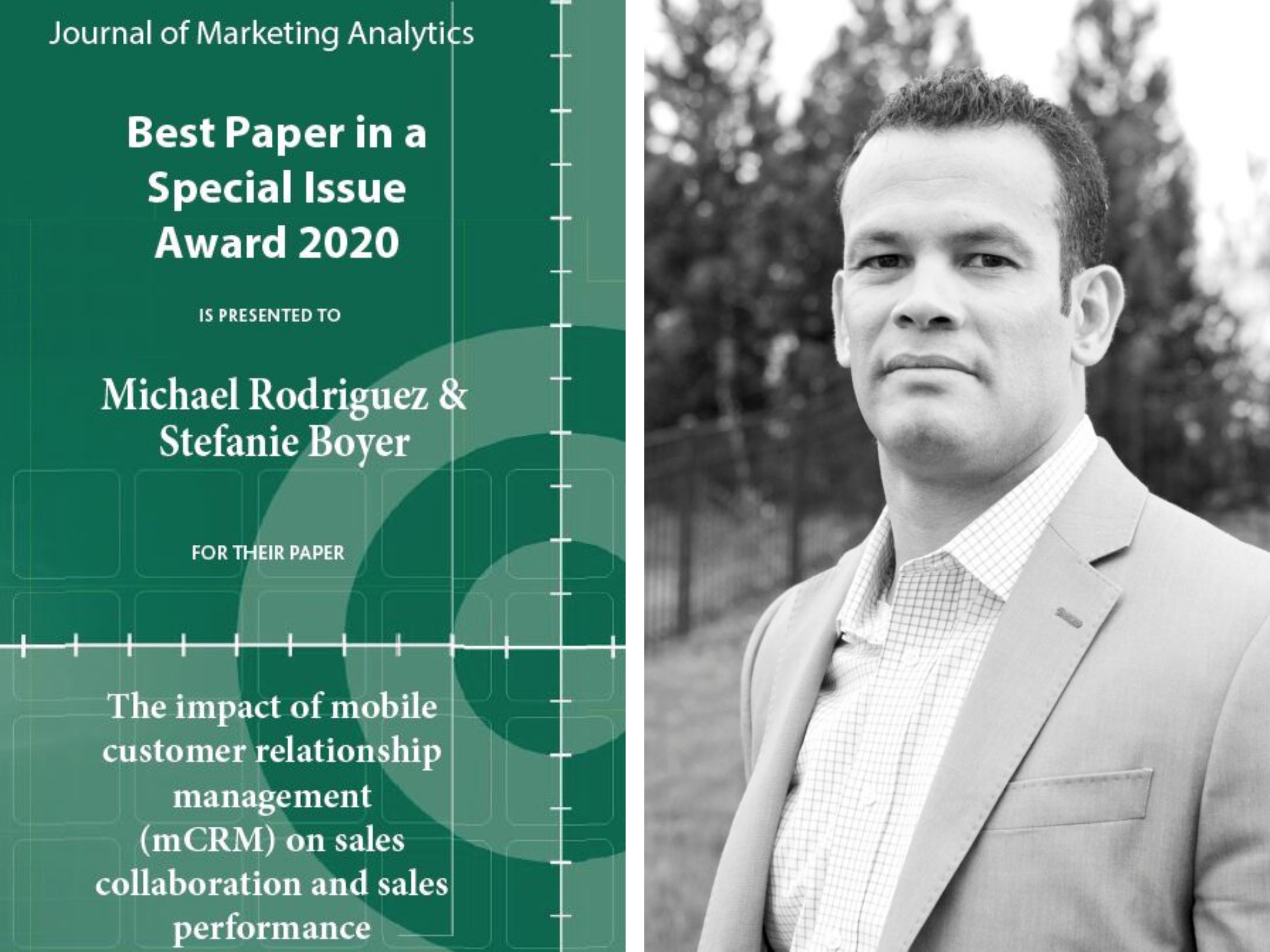 MBA professor receives best paper award from the Journal of Marketing ...