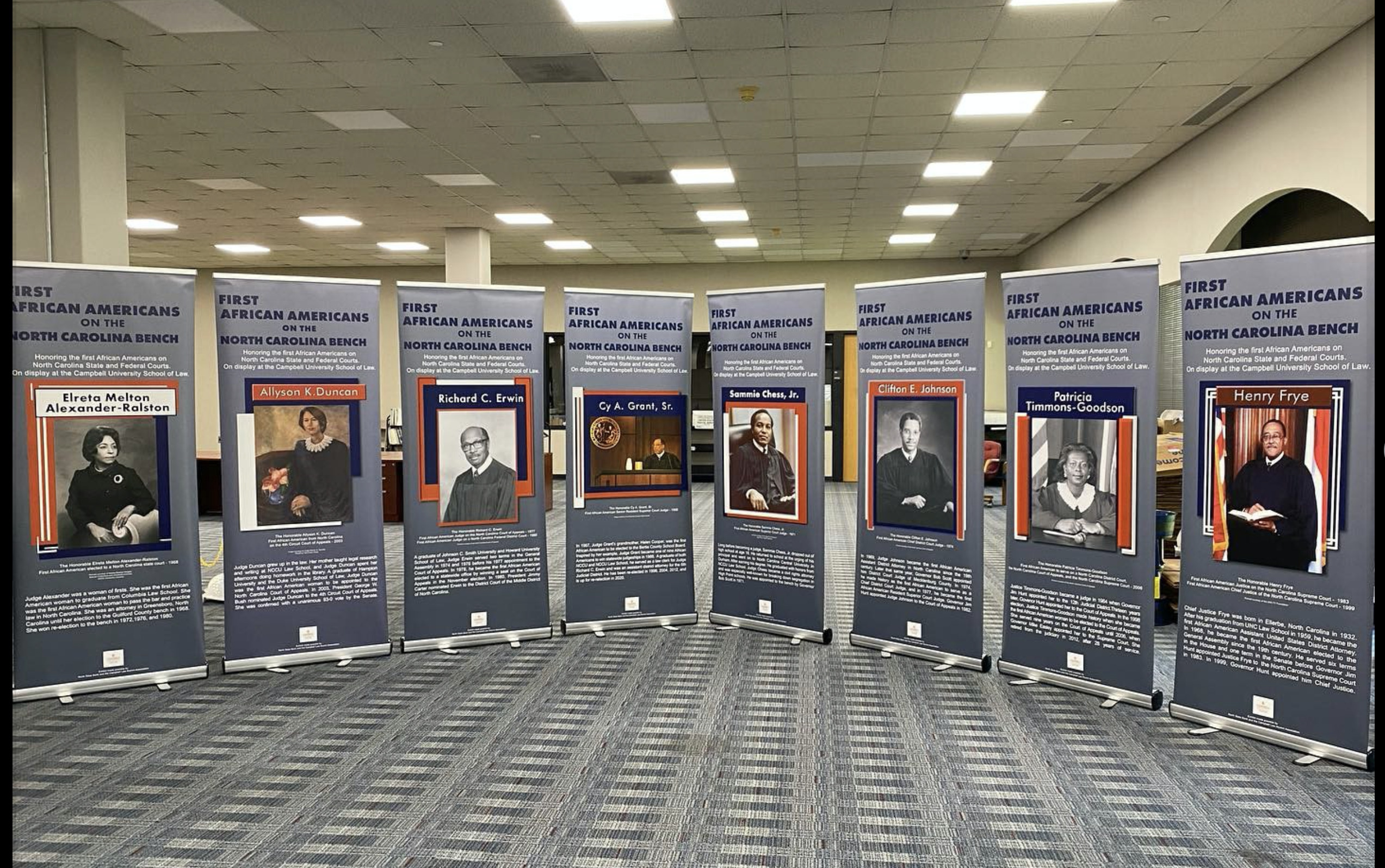 Exhibit honoring trailblazing N.C. African American judges lands at ...
