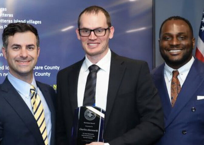 Campbell Law student receives award for heroism - News | Campbell University