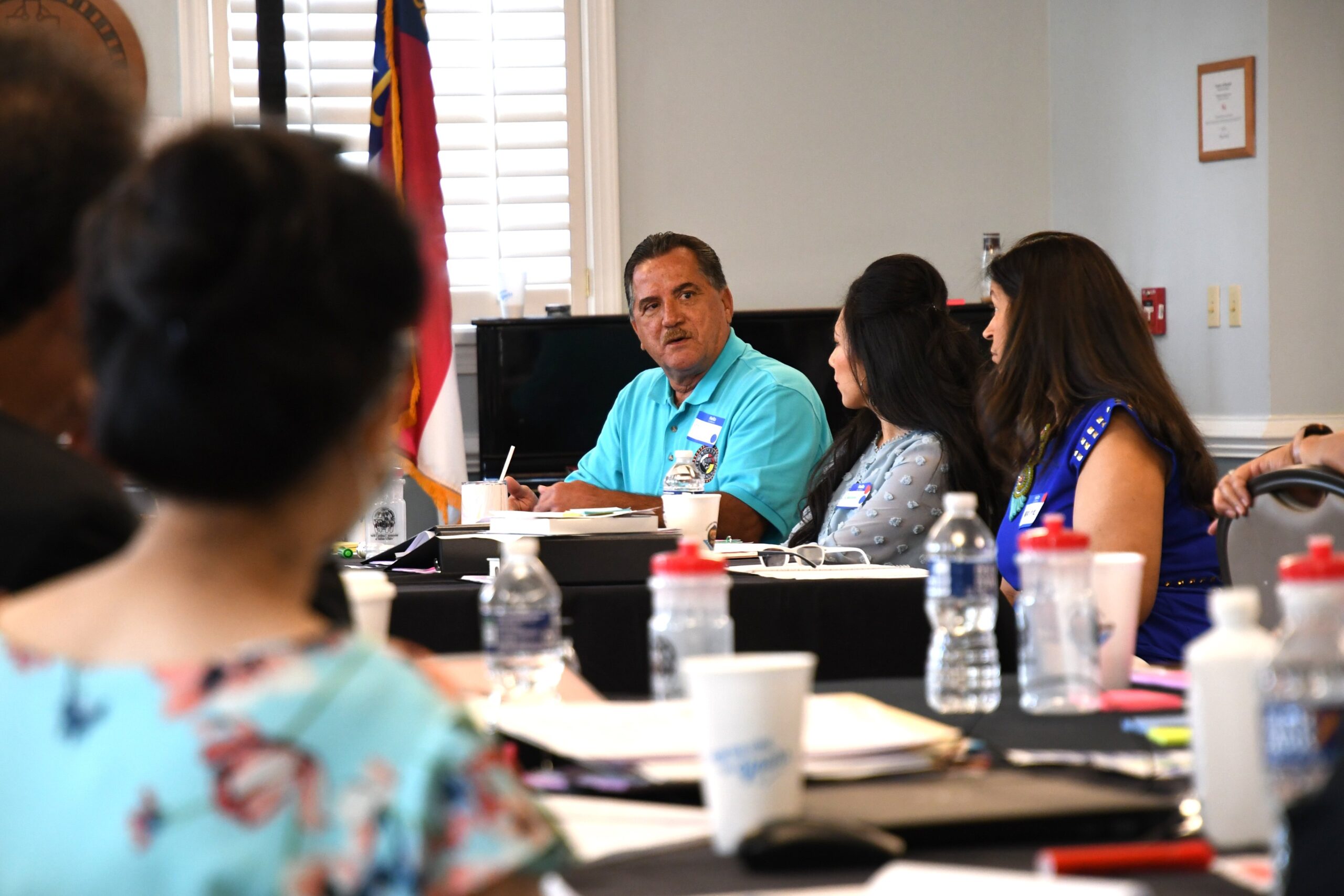 Campbell hosts N.C. Commission of Indian Affairs, sets foundation for ...