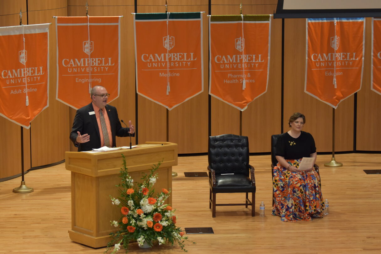 Nursing program honors 47 students in pinning ceremony - News | Campbell University