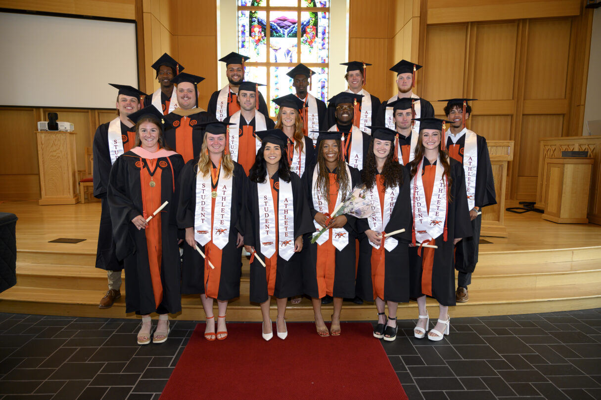 Student-athletes who missed commencement honored Monday - News ...