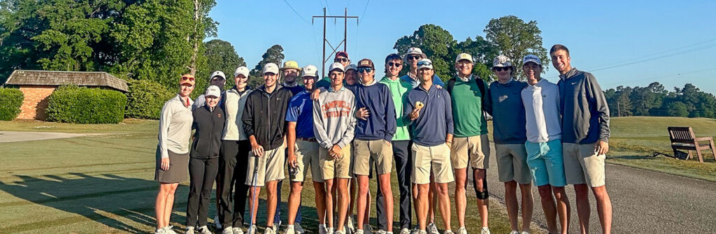 PGM students raise $15K for new golf technology - News | Campbell ...