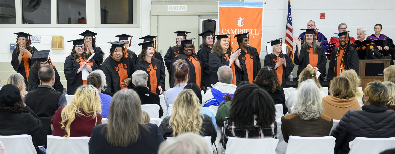 Campbell celebrates first commencement at Anson Correctional - News ...