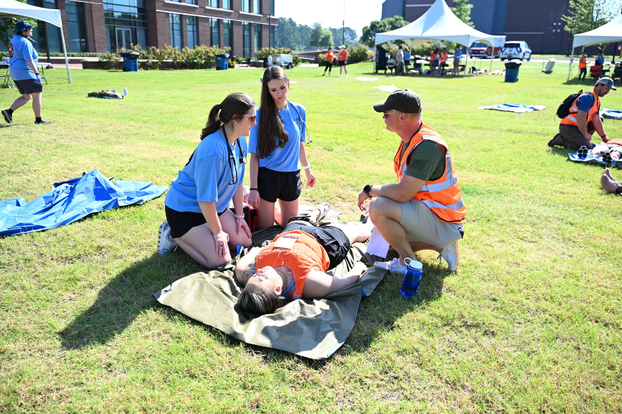 PA students train in mass casualty simulation - News | Campbell University