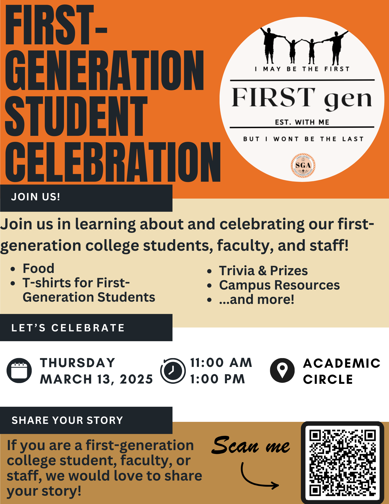 First-Generation Student Celebration - Calendar | Campbell University