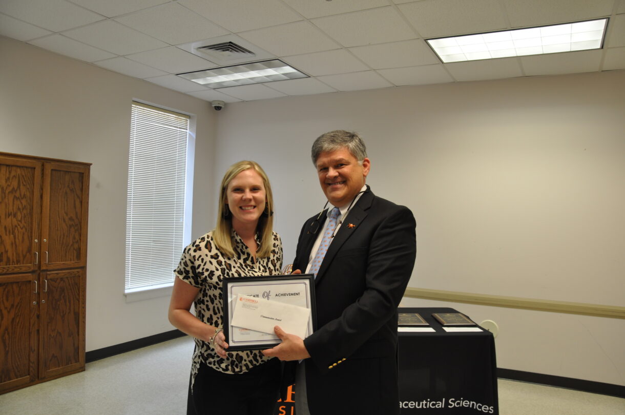 Pharmaceutical Sciences program honored graduates at reception and ...