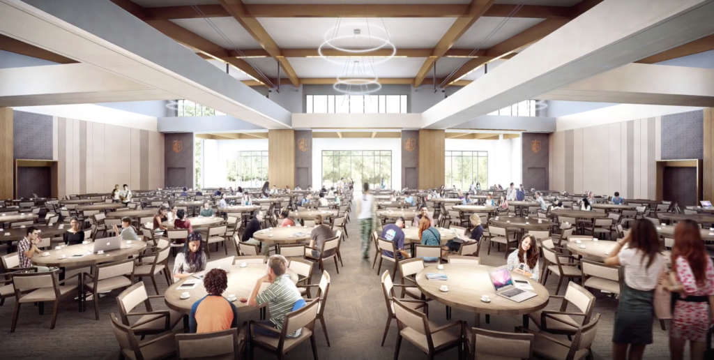 Banquet hall is student union's largest room and go-to event space ...