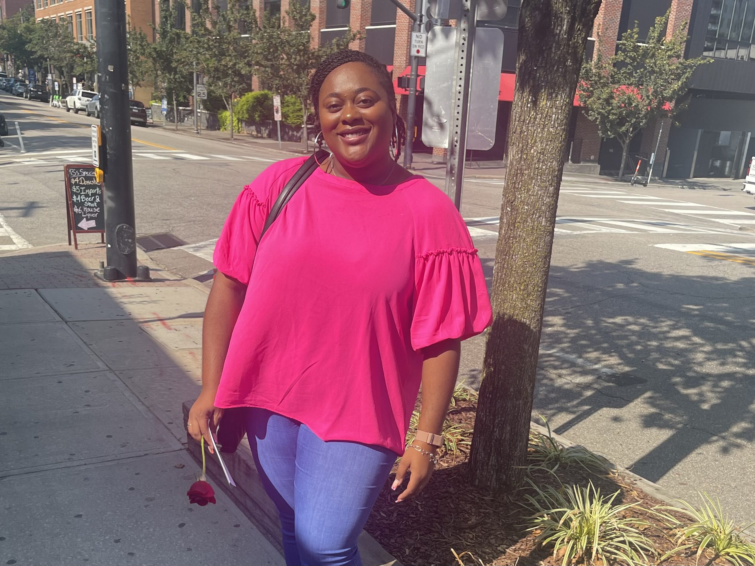 Pharmacy student, Tenasia Powell, believes students can prevail regardless of what they face ...